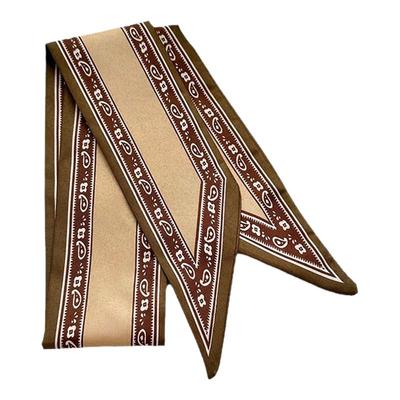 长条小丝巾发带飘带百搭绑发绑