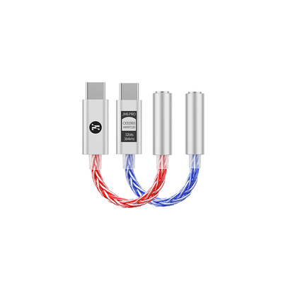 JCALLY杰仕声JM6Pro耳机数字音频解码芯小尾巴转接线type c高音质