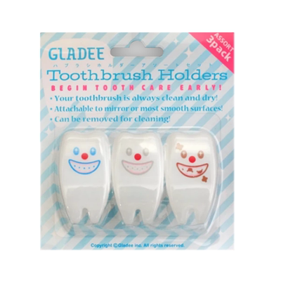 可爱牙齿日本制GLADEE牙刷架