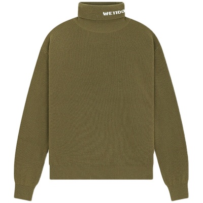 中性毛衣WE11DONE高翻领