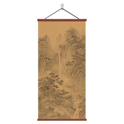 宋氏美学挂画茶室书房禅意装饰画