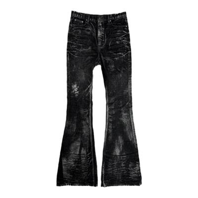 Undermycar 24FW GLACIAL VELVETIN FLARED JEANS