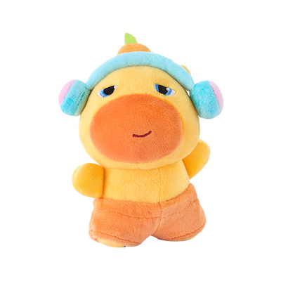 多爱正版听歌水豚噜噜毛绒挂件男女生包包玩偶挂饰公仔生日礼物潮