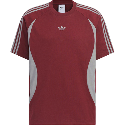 Adidas/阿迪达斯正品2025夏季三叶草男士透气圆领短袖KB8967