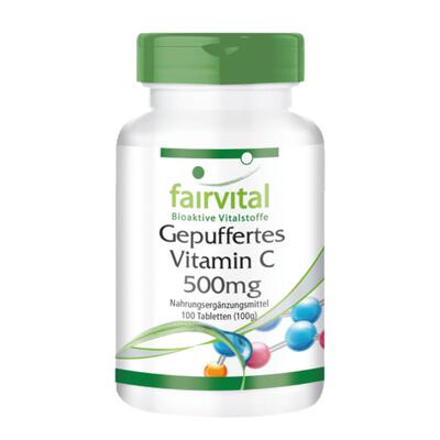 Fairvital德国进口高含量维生素C片【1瓶装30粒】