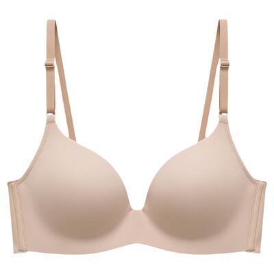 华歌尔无钢圈光面无痕简约透气