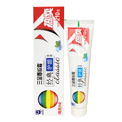 三金西瓜霜海盐薄荷护龈洁齿牙膏