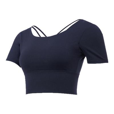 健身短袖女显瘦性感晨跑步专业