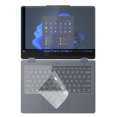 适用联想300e/500e Yoga Chromebook Gen4笔记本屏幕膜防窥膜13w Yoga Gen2键盘膜高清防蓝光Duet保护贴膜