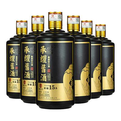 贵州15封坛坤沙酱香老酒整箱6瓶