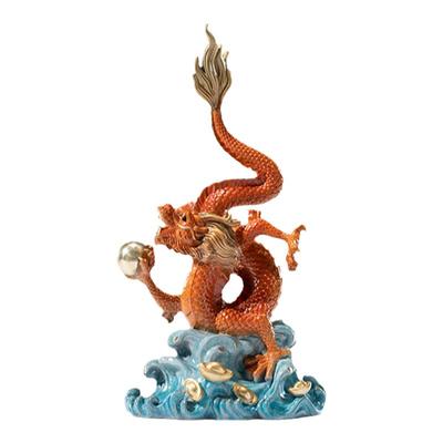 朱炳仁铜财运兴龙之腾飞龙年