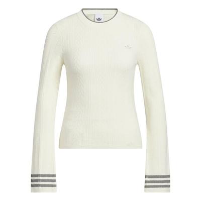 阿迪达斯三叶草女舒适运动针织衫