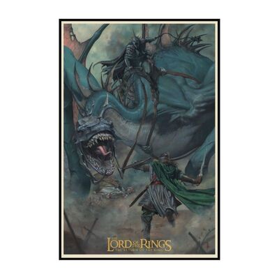 指环王MONDO魔戒电影海报装饰画