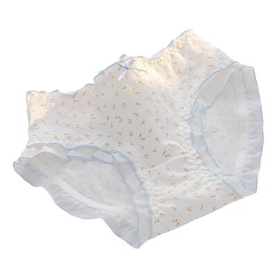 日系简约纯棉中腰三角裤