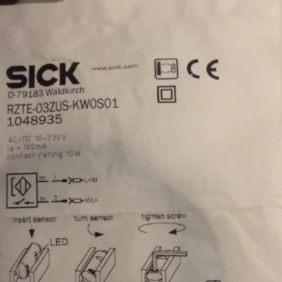议价德国施克SICK  磁敏开关 RZTE-03ZUS-KWOS01