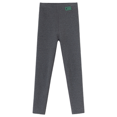 高腰加厚羊羔绒打底裤女大码弹力