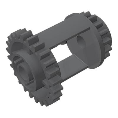 积木科技散件差速器益智玩具