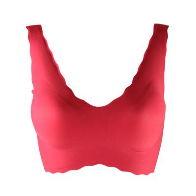 露迪尚品蕾丝透气显小聚拢文胸