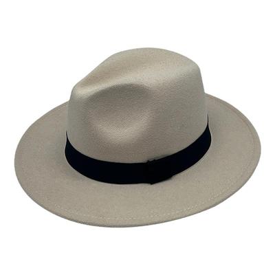 街拍毛毡帽子毛呢礼帽英伦