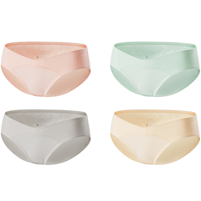 十月结晶孕产妇低腰纯棉内裤