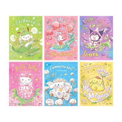 3djp三丽鸥家族迷你拼图桌面摆件