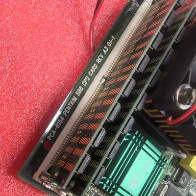 询研华PCA-6154 PENTIUM 586 CPU主板，带