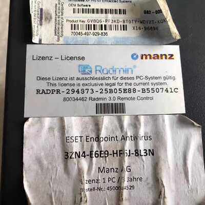 议价Manz控制器RADPR-294873-25B05E88-B适用