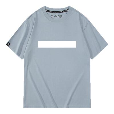 休闲宽松纯棉情侣短袖