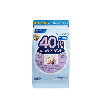 日本直邮FANCL芳珂40岁男性每日综合营养包复合维生素30包/袋