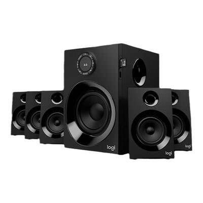 罗技木质5.1环回立体声家庭影院