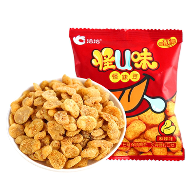 洽洽怪U味怪味豆散称五香麻辣味