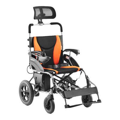 鱼跃电动轮椅轻便可折叠高靠背