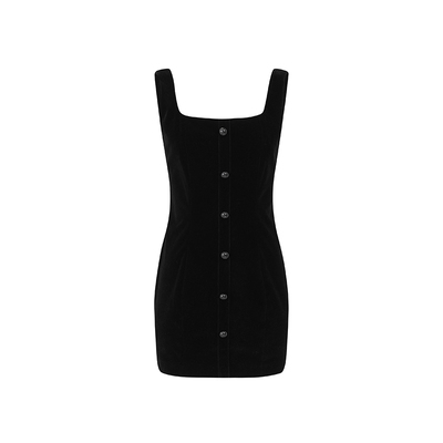 连衣裙包臀裙丝绒纯色