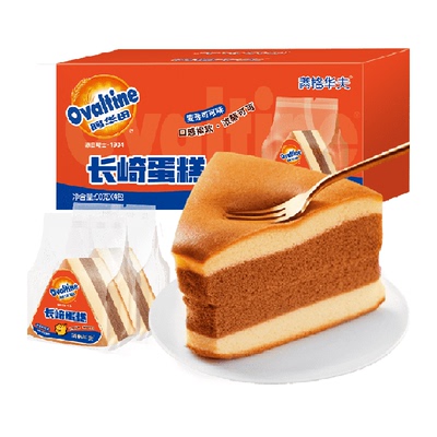 阿华田可可长崎蛋糕360g×1箱