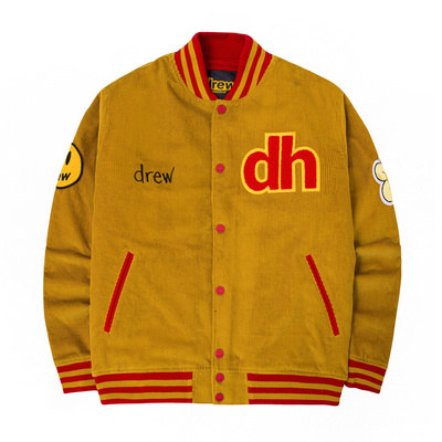 drewhouse灯芯绒个性卡通外套