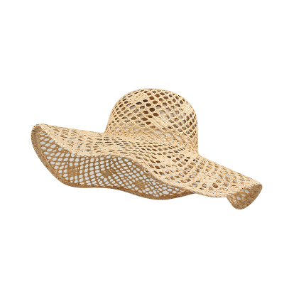 ROUIIEFAO草帽镂空透气法式风