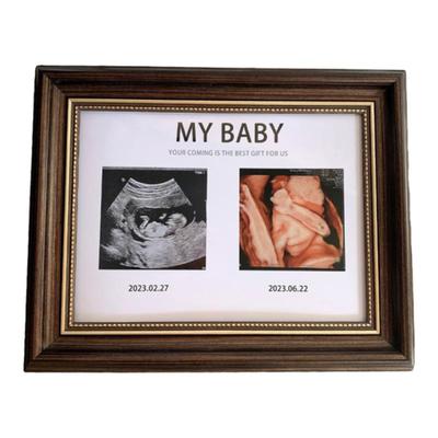 宝宝四维照片相框孕期NT B超图打印婴儿出生礼物摆台纪念照