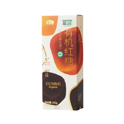 燕之坊_有机红糖192g盒装