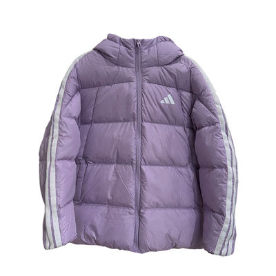 阿迪达斯女大童双面穿保暖羽绒服