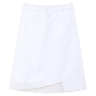 MindBridge白色女士半身裙