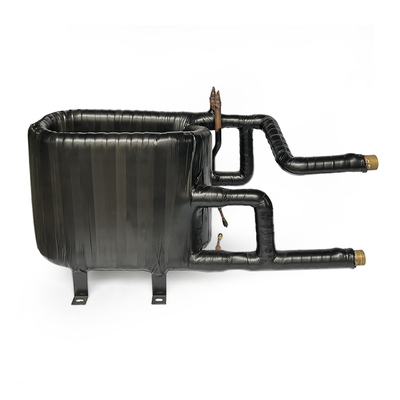 德能10匹空气能热泵套管换热器热交换器冷凝器盘管水炮空调蒸发器