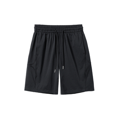 NYHSUGOO/南乙T800草莓点面料抽绳休闲夏季男士短裤吸湿透气25241