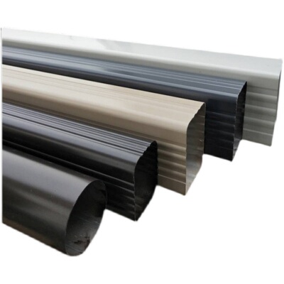 别墅铝合金雨水管檐沟圆管方管