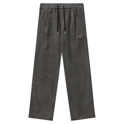 双面奥粒绒保暖卫裤加绒休闲裤