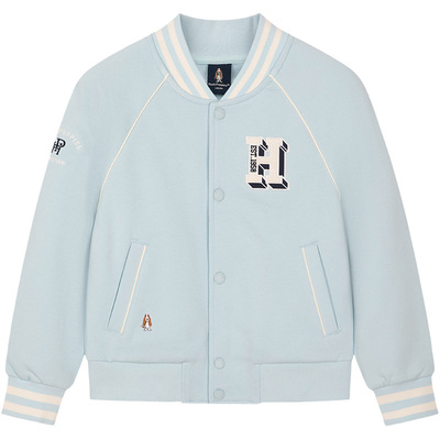 暇步士童装儿童学院风薄款棒球服