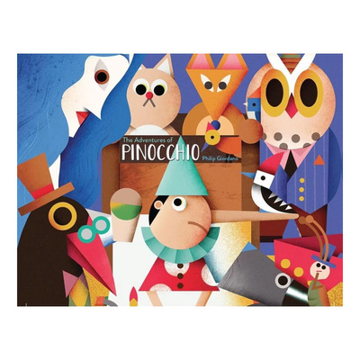 立体书 木偶奇遇记Philip Giordano The Adventures of Pinocchio A Pop-Up Book英文原版 儿童童话纸板绘本故事 又日新