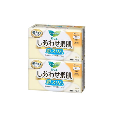 花王乐而雅超薄日用卫生巾2包