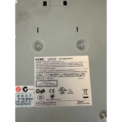 议价H3CS360028TPSI交机28个电口4