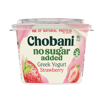 Chobani澳洲进口希腊低温酸奶0蔗糖0乳糖680g分享装早餐杯