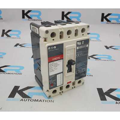 TESTED Eaton HMCPS100R3C HMCPS Circuit Breaker 3P 100A 250VD